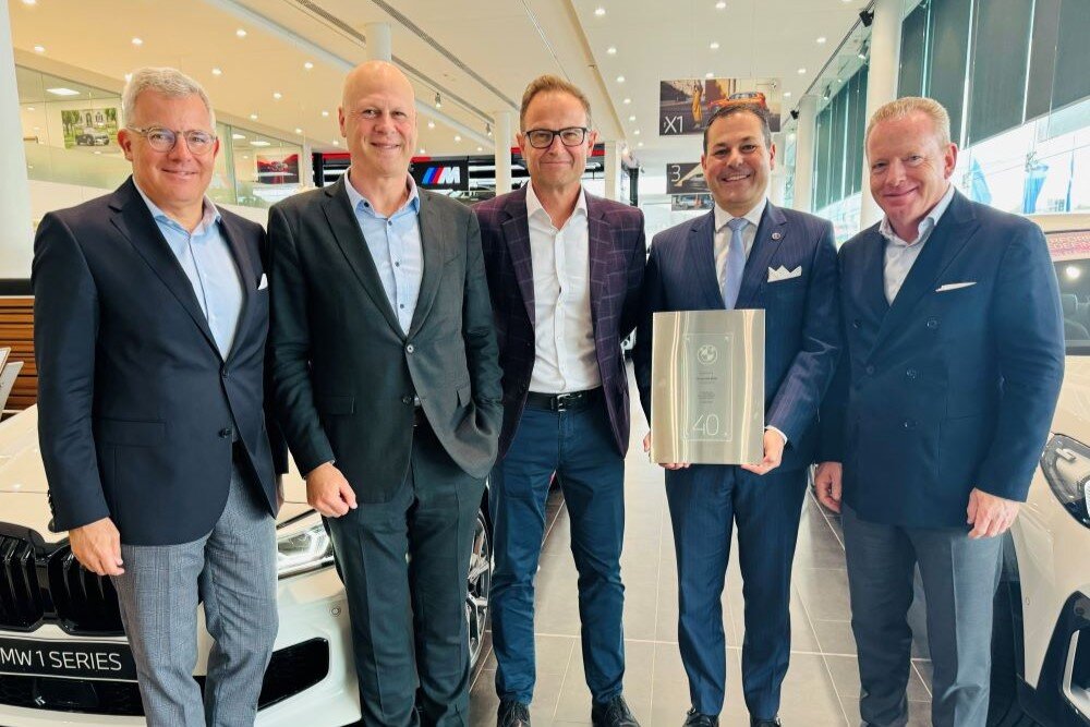 Parramatta BMW awarded for 40 years of dedication, passion, and ...